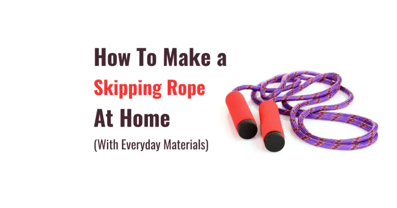 Jumpstart Your Workout: How to Make a Skipping Rope at Home with ...