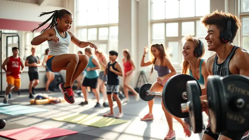 Best Gym Workouts for Teenagers - GymNstrength