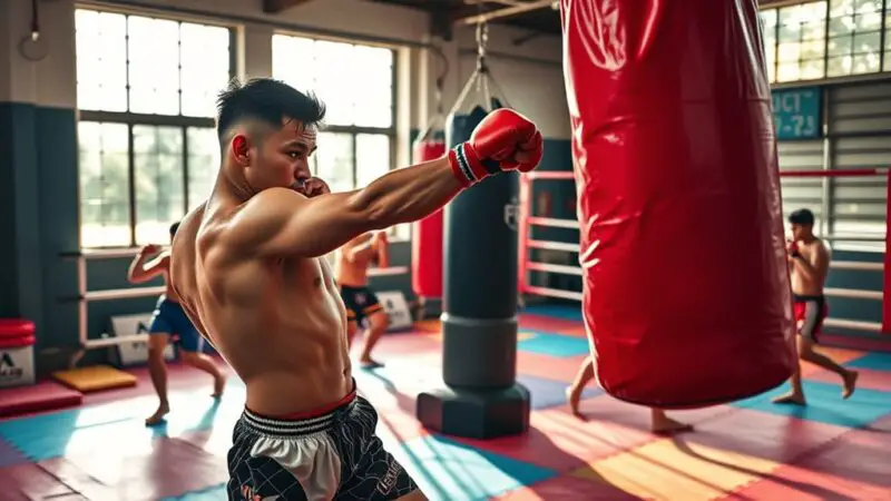 The Best Gym Workouts for Muay Thai Fighters - GymNstrength